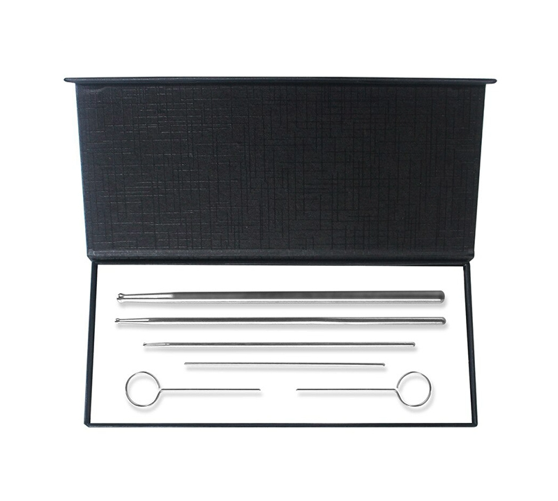 Nomoy NFF-89 Snake Probe Set | 6pc Stainless Steel Reptile Sexing Kit ...