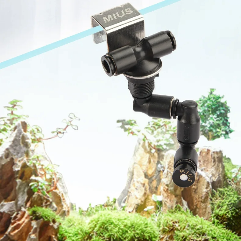 MIUS Sprinkler Glass Holder | Secure Mount for Misting Nozzles – REPTICUBE